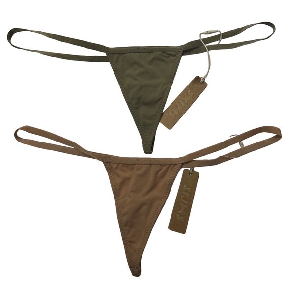 SKIMS | Intimates & Sleepwear | Skims Fits Everybody Micro Thongs Set ...
